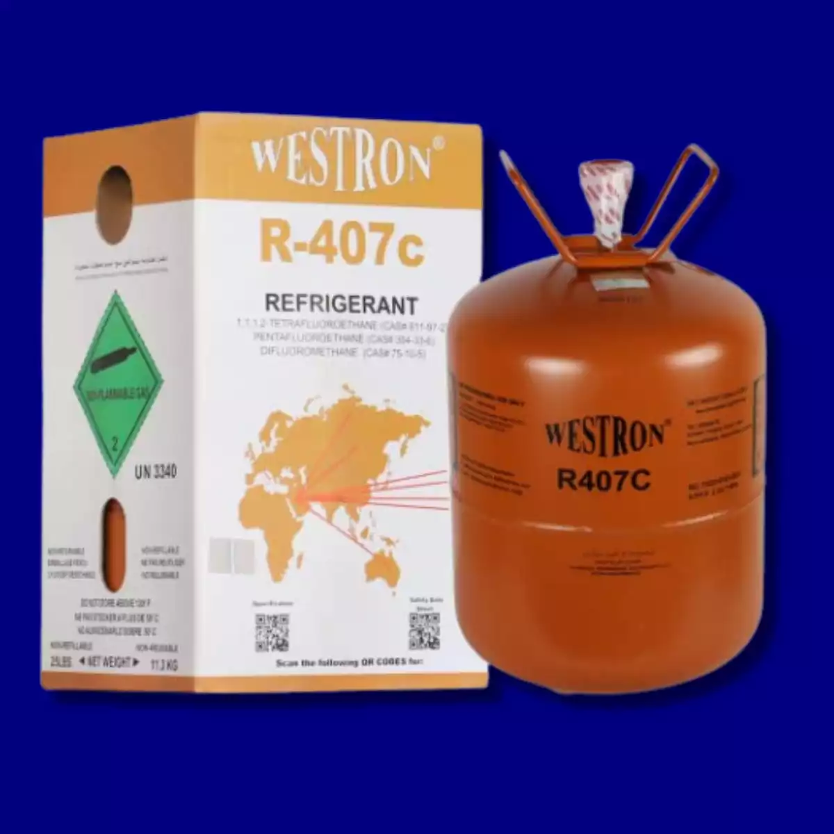 R407C REFRIGERANT GAS – WESTRON – A. A. Gas Co Ltd