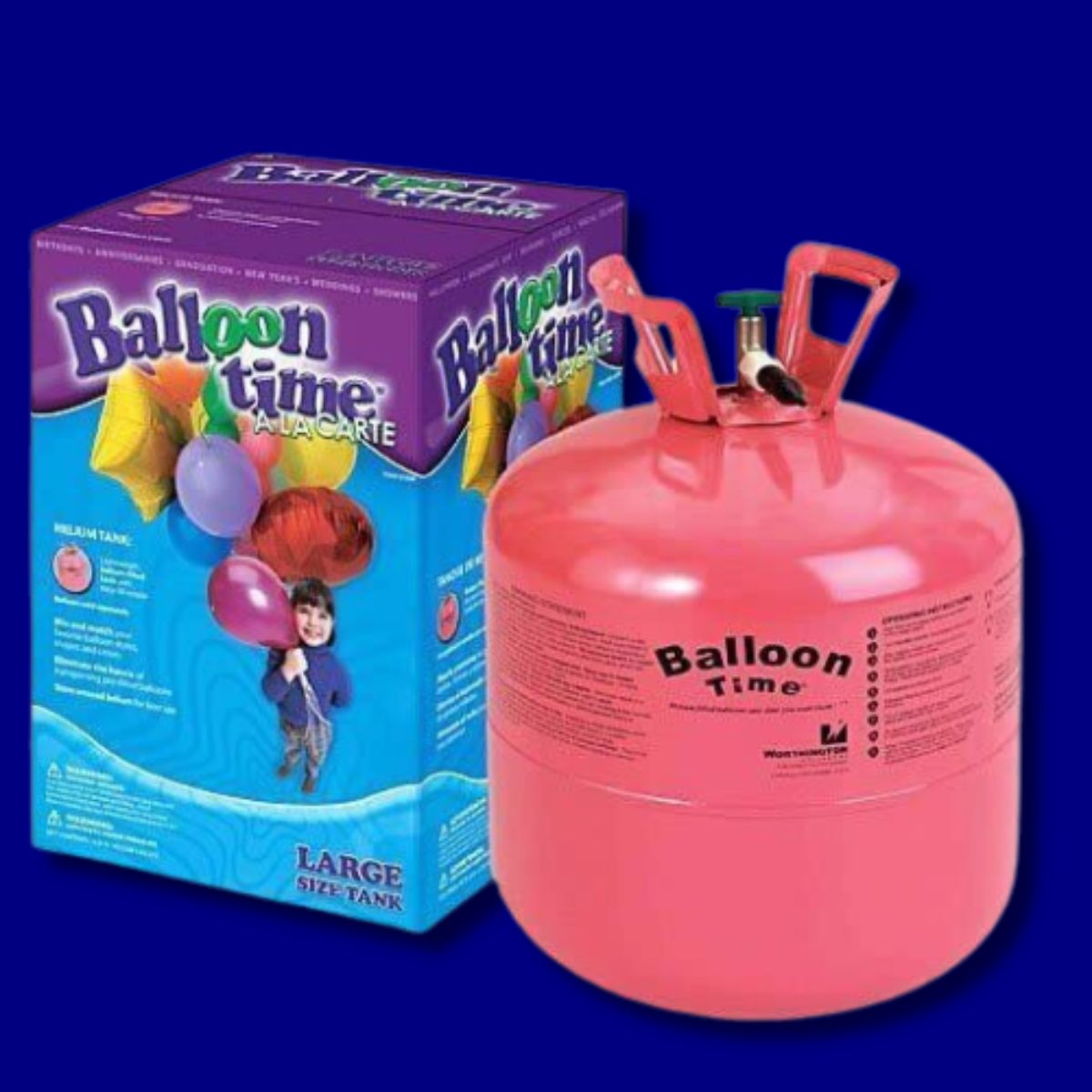 Disposable Helium Gas Cylinder 4.95 kg – A. A. Gas Co Ltd