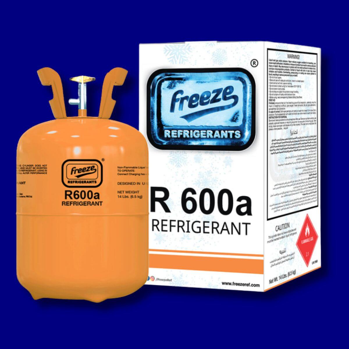 FREEZE Refrigerant R600A 14 Lbs – A. A. Gas Co Ltd