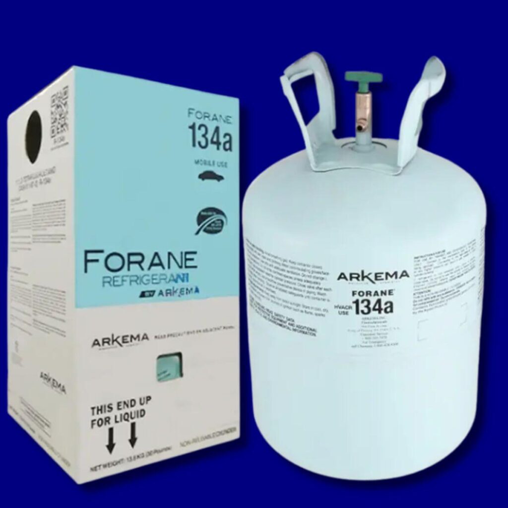 Forane R-134a Refrigerant Gas HFC- 30lb 13.6kg – A. A. Gas Co Ltd